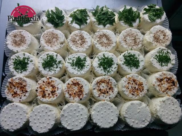 Finger food : formaggini freschi per apericena - Piatti Facili